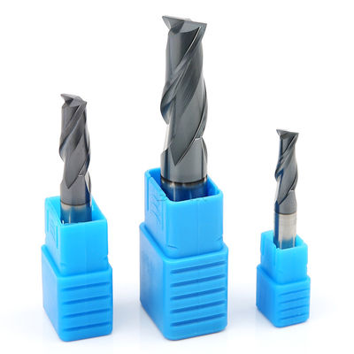 High Strength Tungsten Carbide End Mill Square 2F Ultra Fine